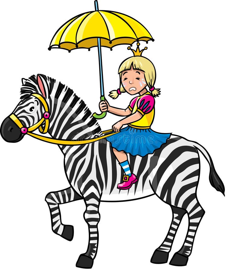 Zebra Princess Stock Illustrations – 66 Zebra Princess Stock ...