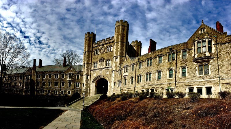 Princeton university stock image. Image of famous, hall - 88354349