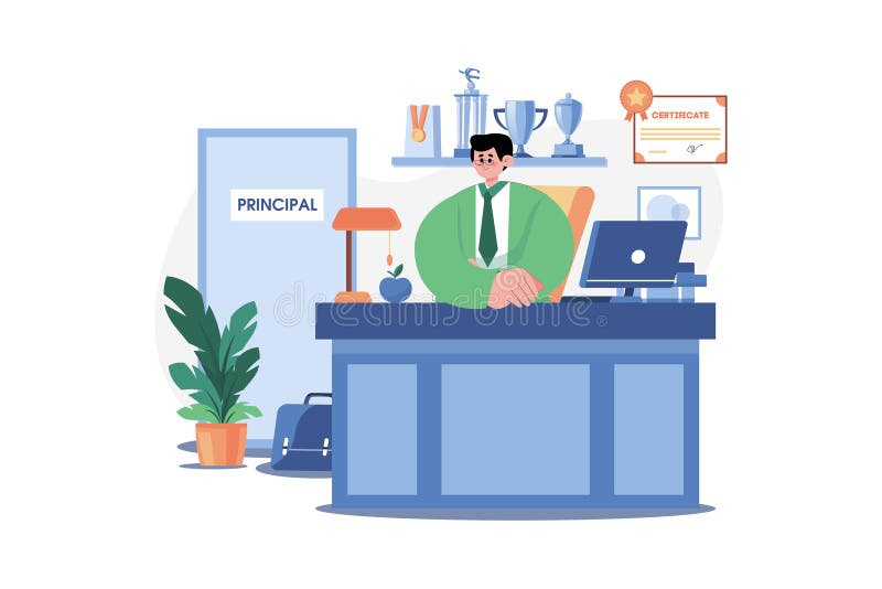 Principal Teachers Stock Illustrations – 24 Principal Teachers Stock ...