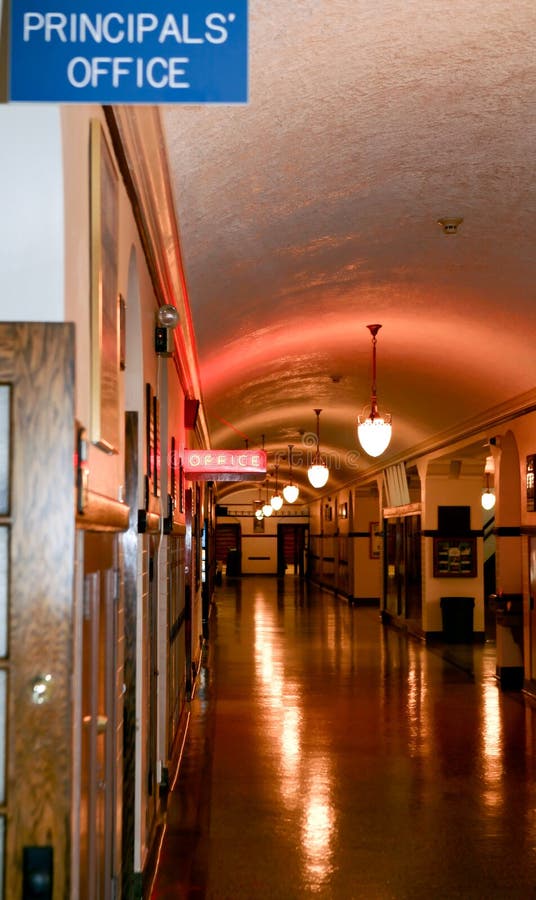 Principals Office stock photo. Image of school, hallway - 6650242