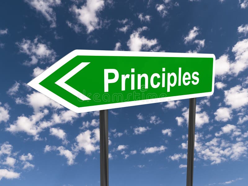 Principios stock de ilustración. Ilustración de ética - 57484467