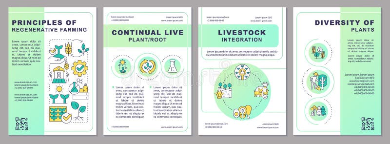 Principles of Regenerative Farming Green Gradient Brochure Template ... Principles of Regenerative Farming Green Gradient Brochure Template ...