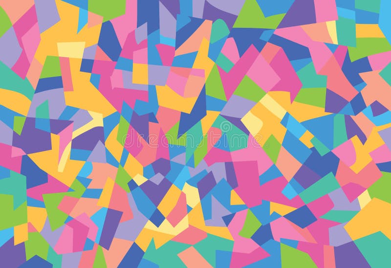 Vector Irregular Polygon Background with a Triangular Pattern in ...