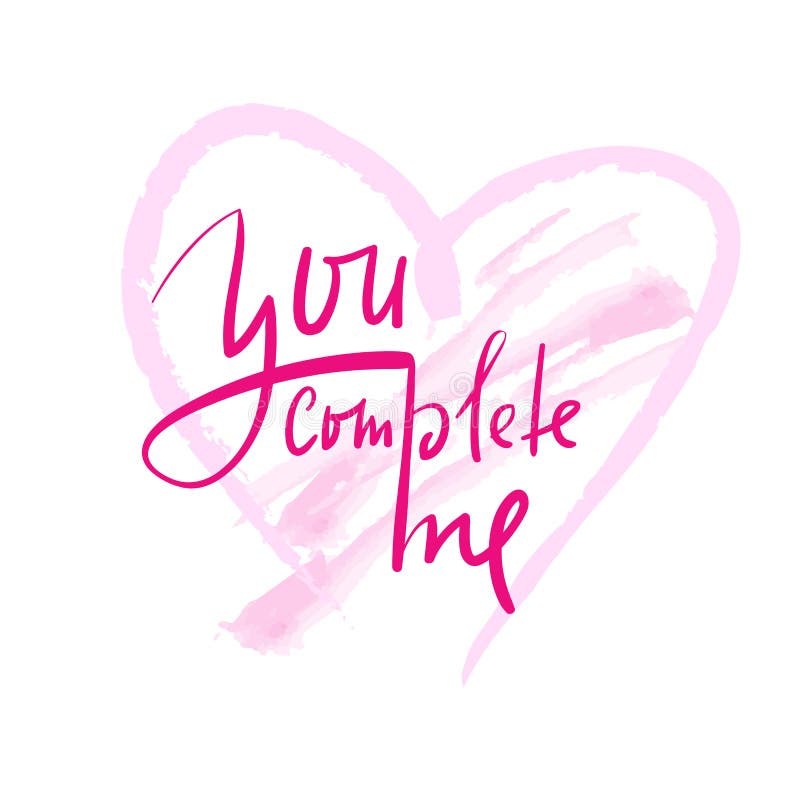 You Complete Me Stock Illustrations – 92 You Complete Me Stock ...