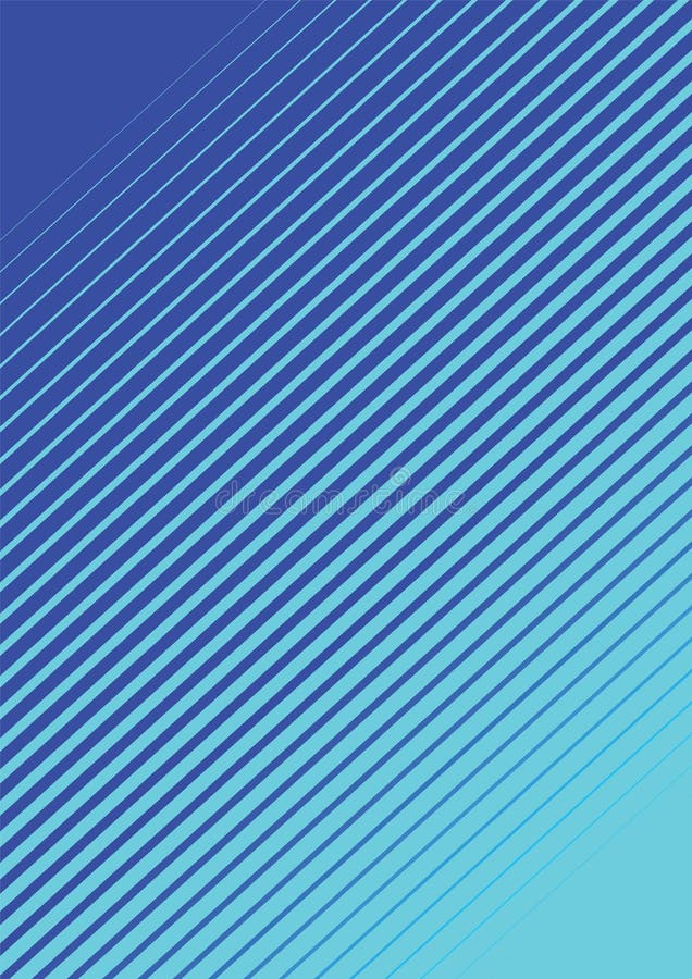 A4 Fading Blue Line Pattern Background Set Stock Vector - Illustration ...