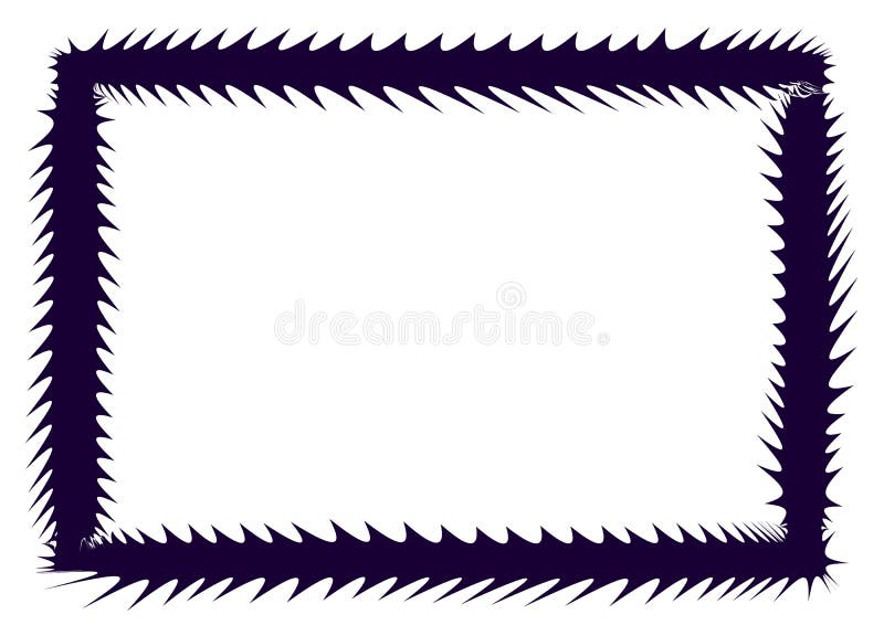 Grunge vector frame stock illustration. Illustration of black - 133558898