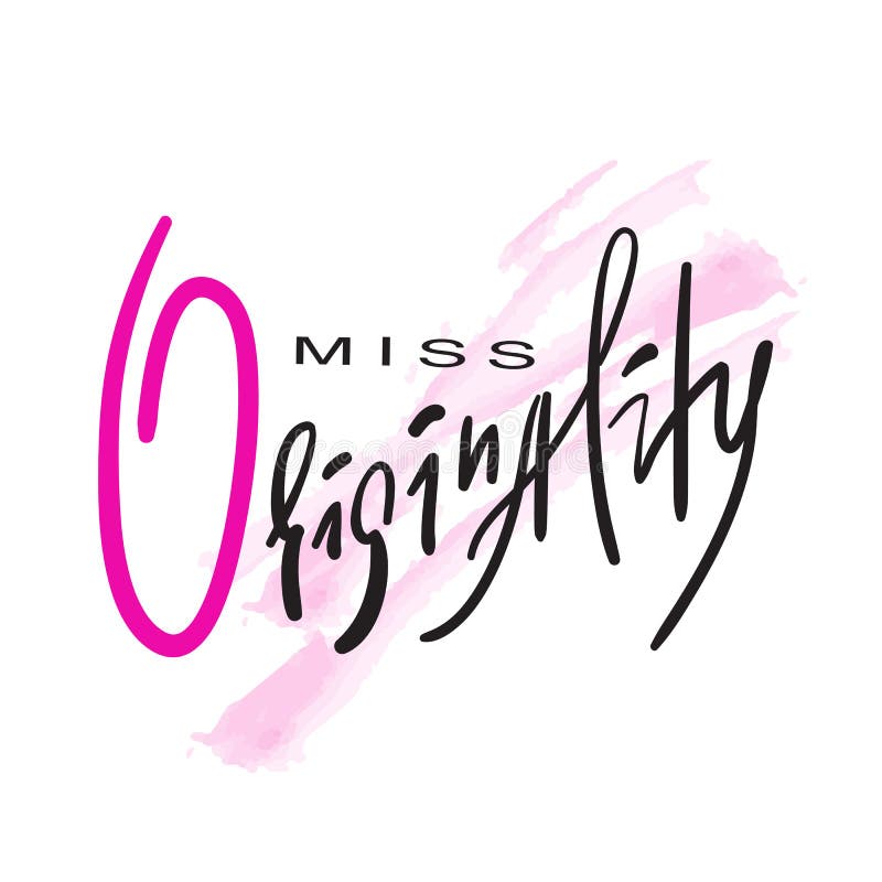 Miss Unpredictability - Emotional Inspire and Motivational Quote. Hand ...