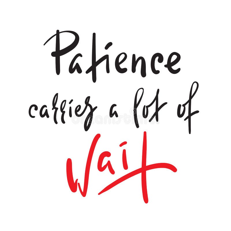 Patience is Beautiful, Verse Stock Vector - Illustration of islam ...