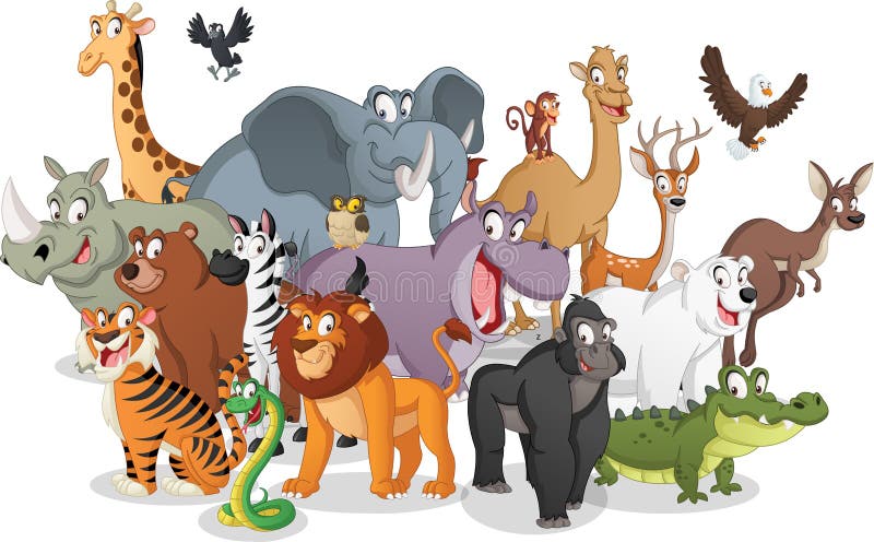 Group Of Animals Clip Art