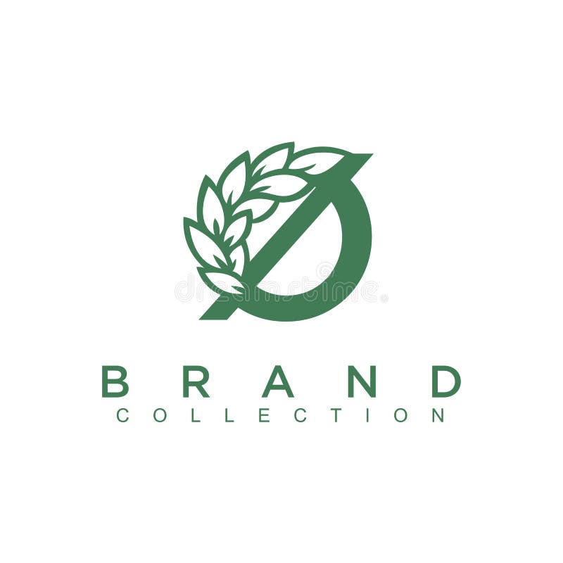 Organic Life Logo, Graceful Monogram Design Template, Natural Line Art ...