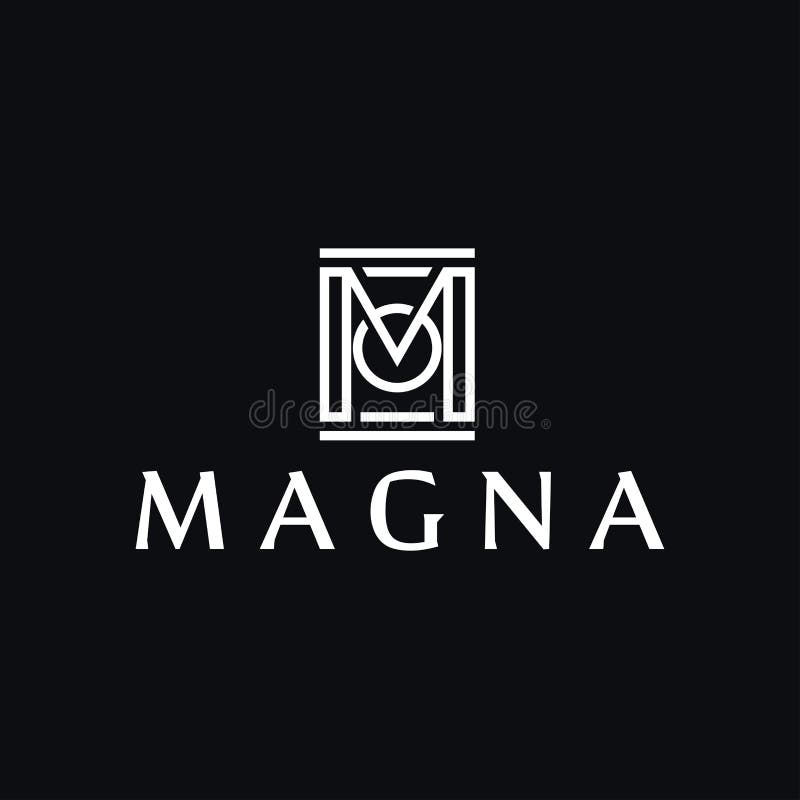 Elegant Line Curve Vector Logotype. Premium Alphabeth Logo Design ...