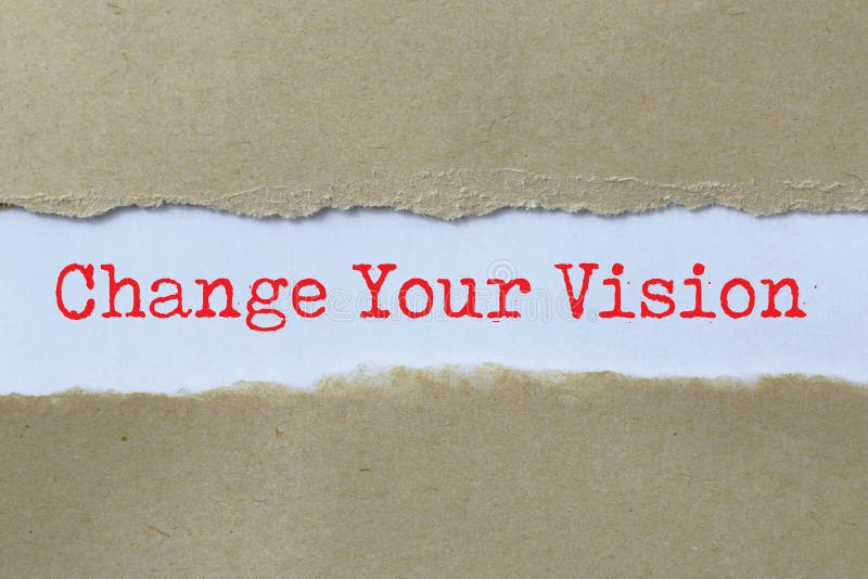 Change Your Vision Illustration Stock Photo - Image of alter, drawn ...