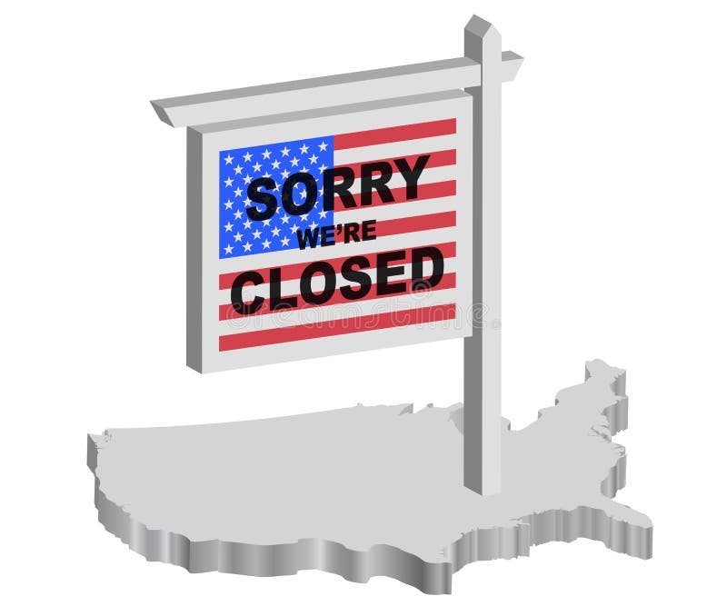 Government Shutdown Usa Map Stock Illustrations – 14 Government ...