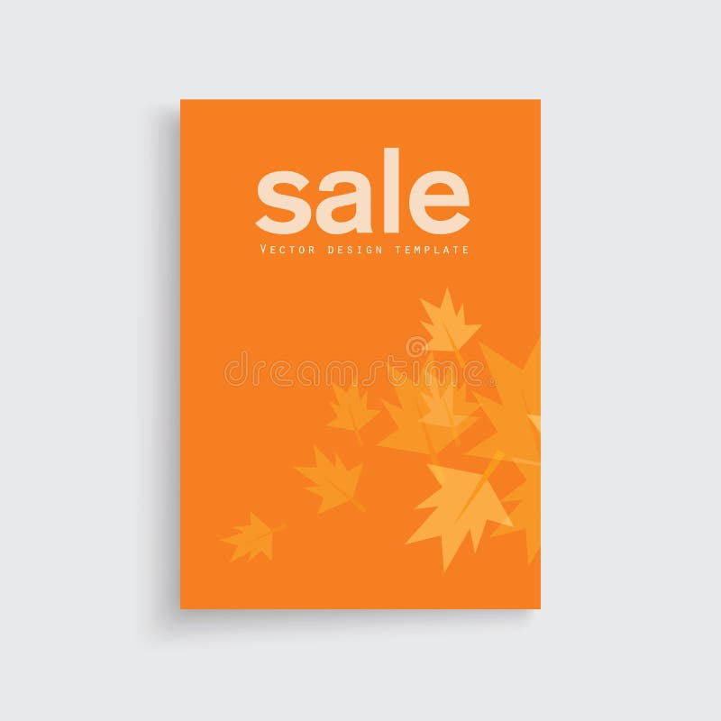 Vector Sale Design Template. Sale Concept. - Illustration Stock Vector ...