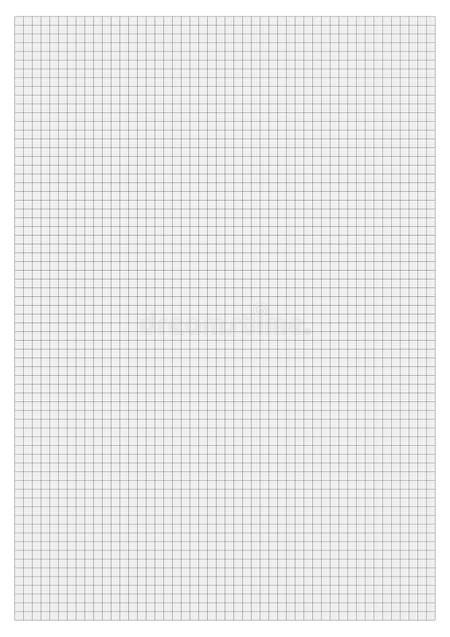Graph Paper Grid Lines B4 Size Dimension Stock Vector - Illustration of ...