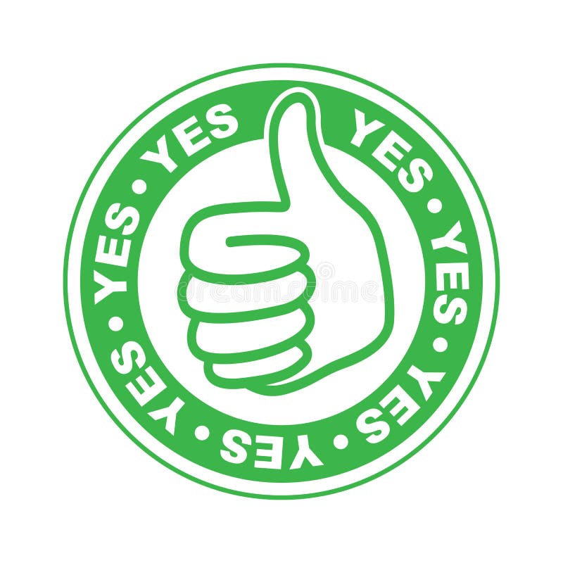 Green Yes Signs Premium Vector | A Set Of Green Checkmark And Red