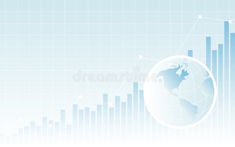 Abstract Financial Chart with Green Color Uptrend Line Arrow Graph Go ...