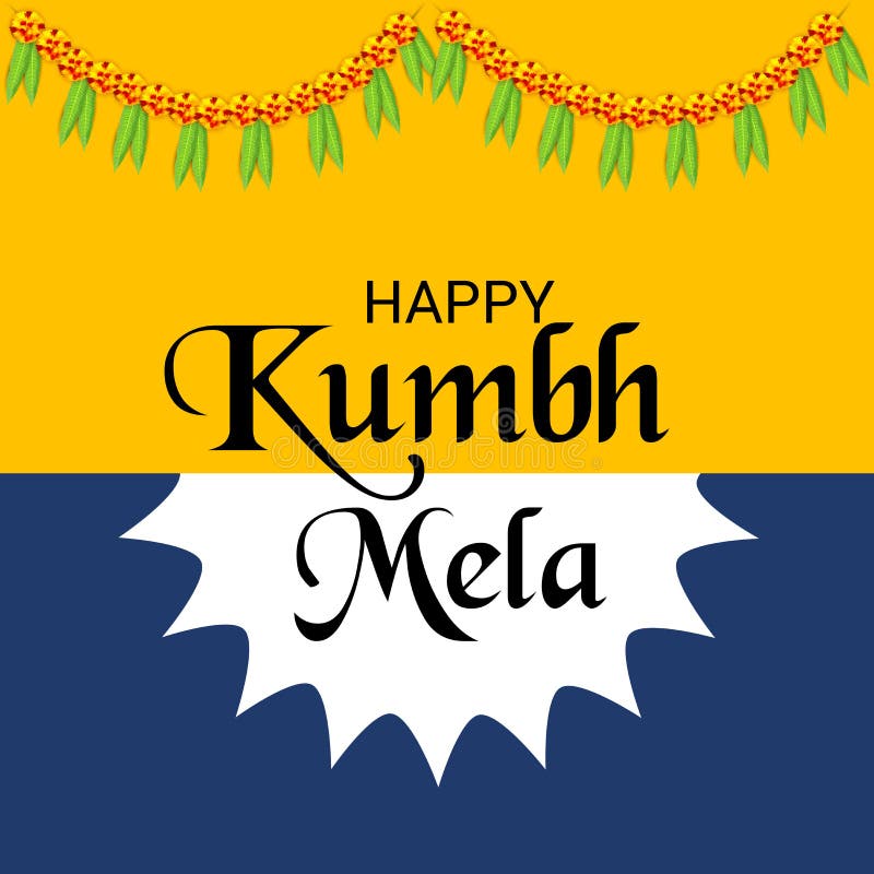 Kumbh Mela stock illustration. Illustration of religious - 137108257