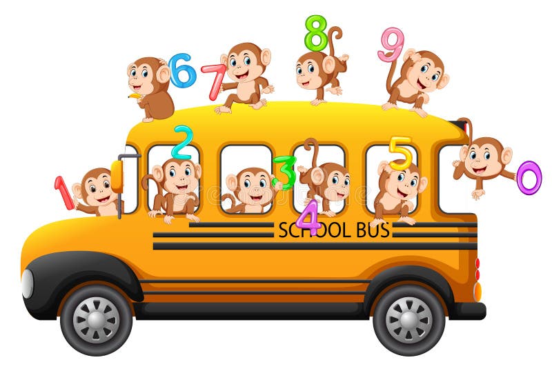 Monkey Bus Stock Illustrations – 104 Monkey Bus Stock Illustrations ...