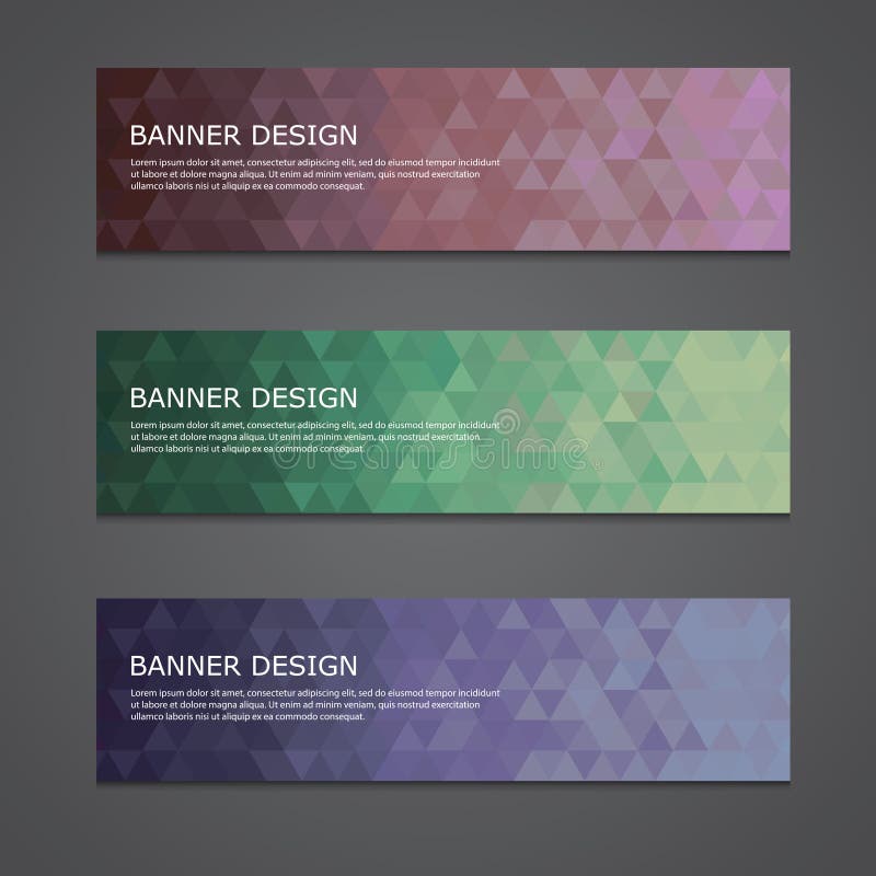 Polygonal Banners Stock Illustrations – 6,089 Polygonal Banners Stock ...