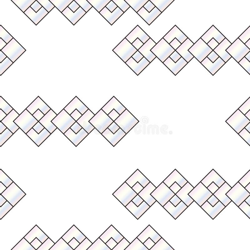 Seamless Pattern with Abstract Grey Squares Vector - Geometrical Shapes ...