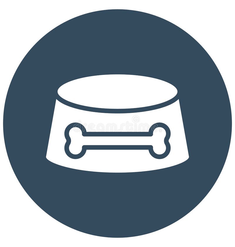 Dog Food Isolated Vector Icon that Can Be Easily Modified or Edit Stock ...