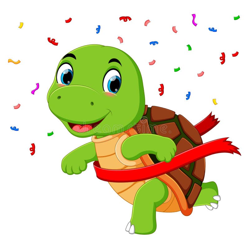 Racing Turtle stock vector. Illustration of competition - 21133781