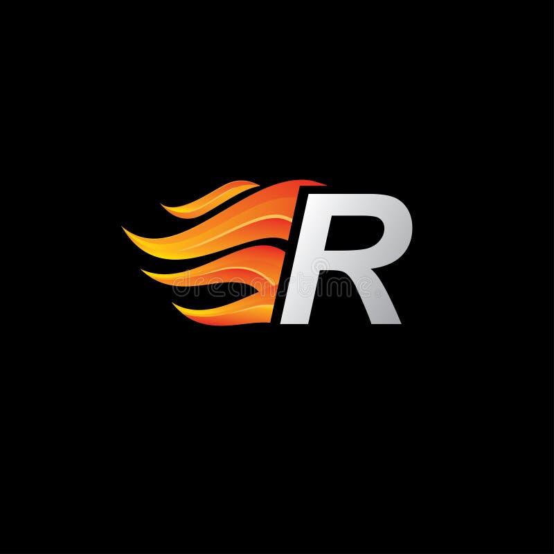 Flame Letter R Stock Illustrations – 287 Flame Letter R Stock ...