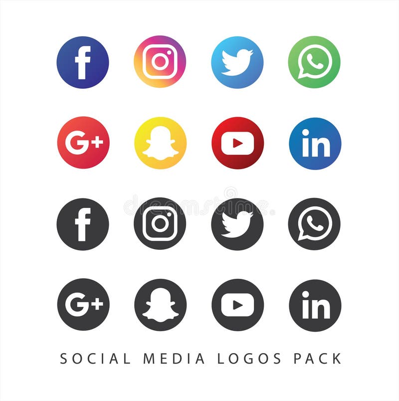 Social Icon Design -Abstract Editorial Stock Image - Illustration of ...