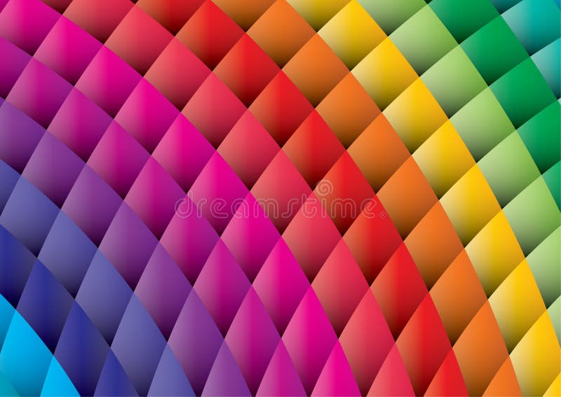 Colorful Shape and Curve Abstract Background Template Design Stock ...