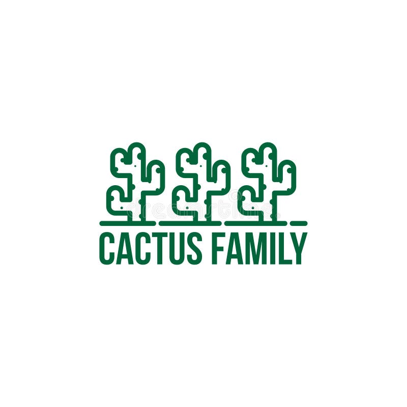 Cactus Logo Vector. Cactus Logo Template Stock Illustration ...