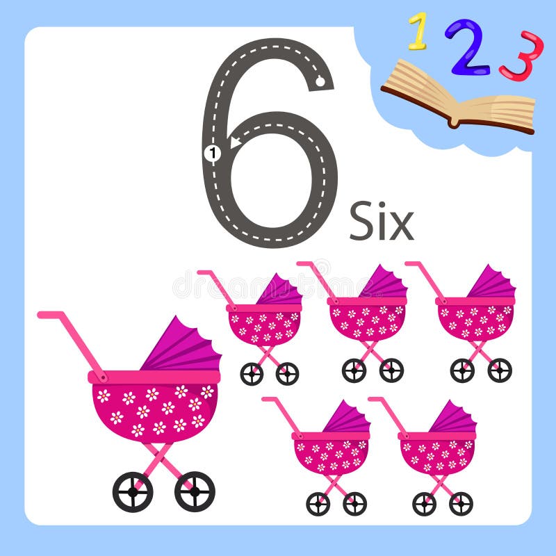 Illustrator Six Number Animal Stock Illustrations – 30 Illustrator Six ...