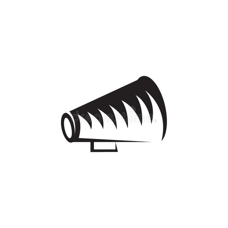 Abstract Megaphone Icon Logo Vector Stock Vector - Illustration of ...