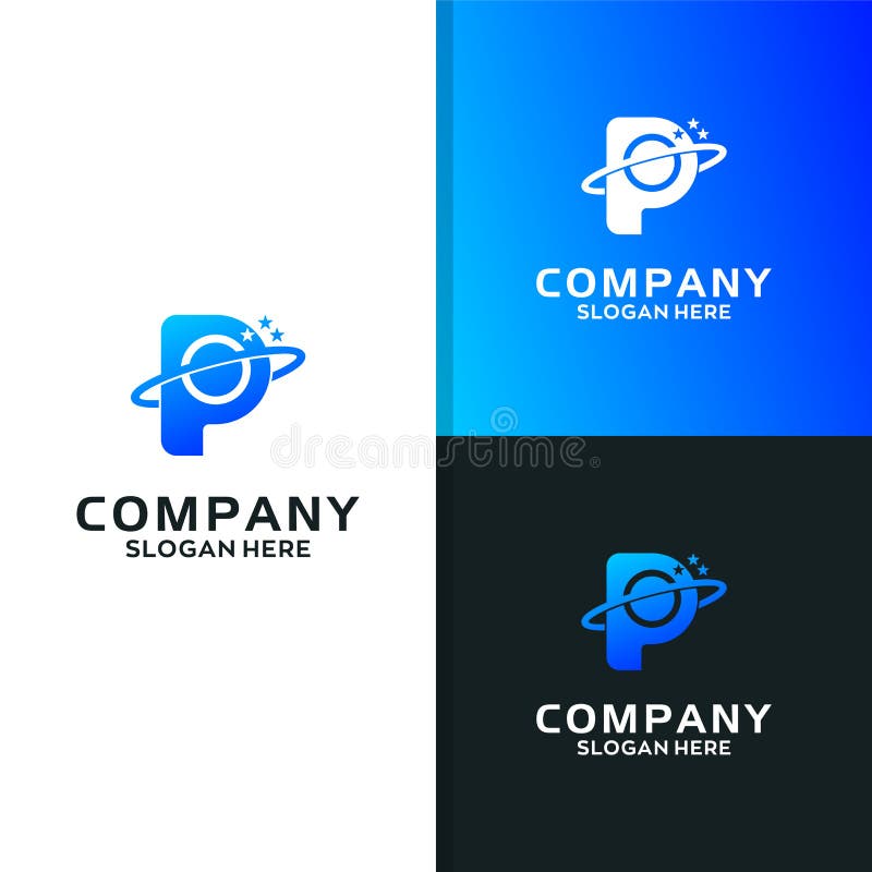 Letter S Planet Logo Design Stock Vector - Illustration of initial ...