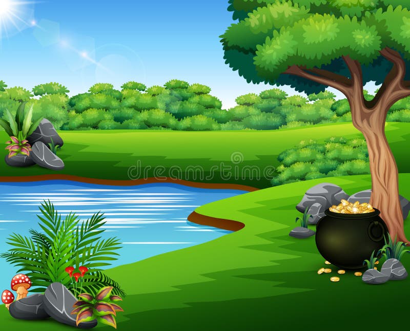 Cartoon Lakeside Stock Illustrations – 142 Cartoon Lakeside Stock ...