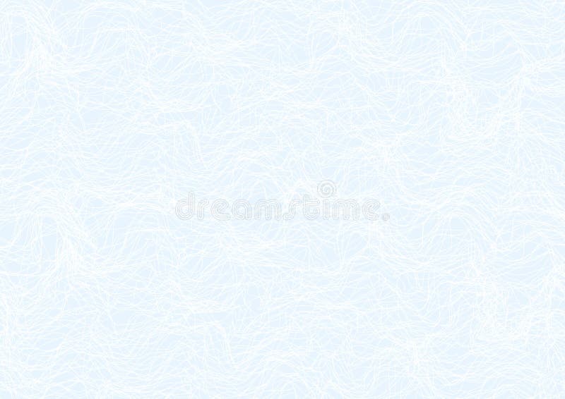 Abstract Guilloche Pattern Vector Complicated Blue Line Texture Stock ...