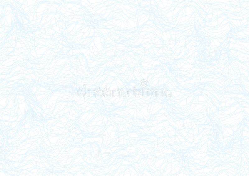 Abstract Guilloche Pattern Vector Complicated Blue Line Texture Stock ...