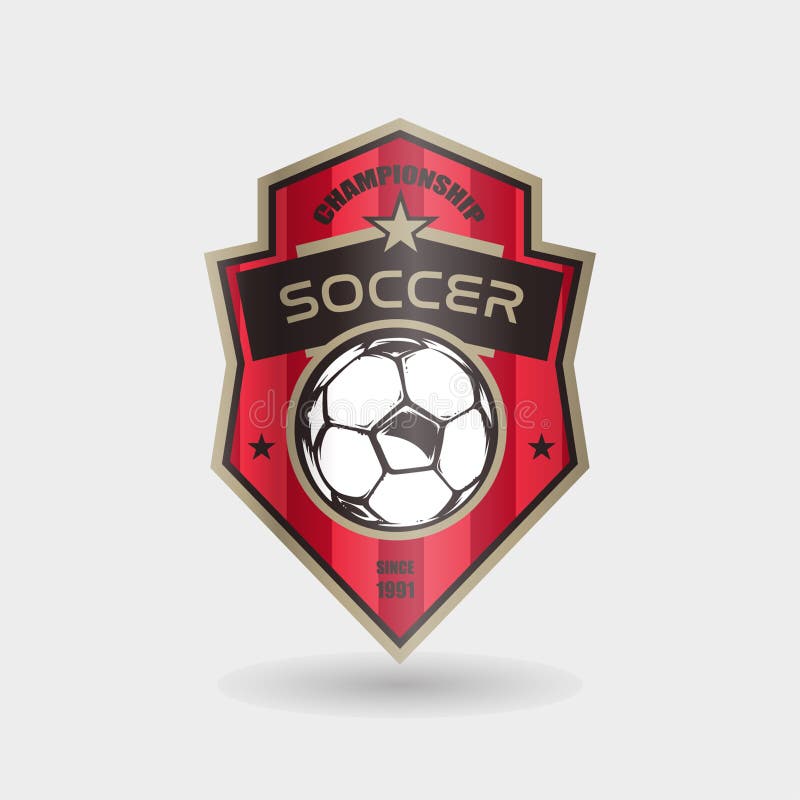 Soccer Football Badge Logo Design Templates | Sport Team Identity ...