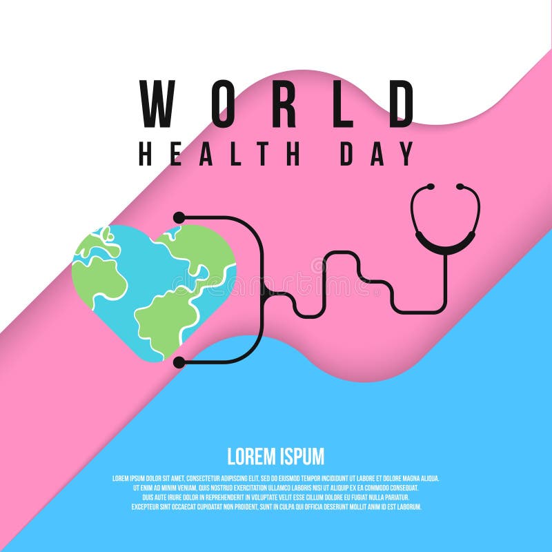 World Health Day Illustration. World Health Day Illustration Vector ...