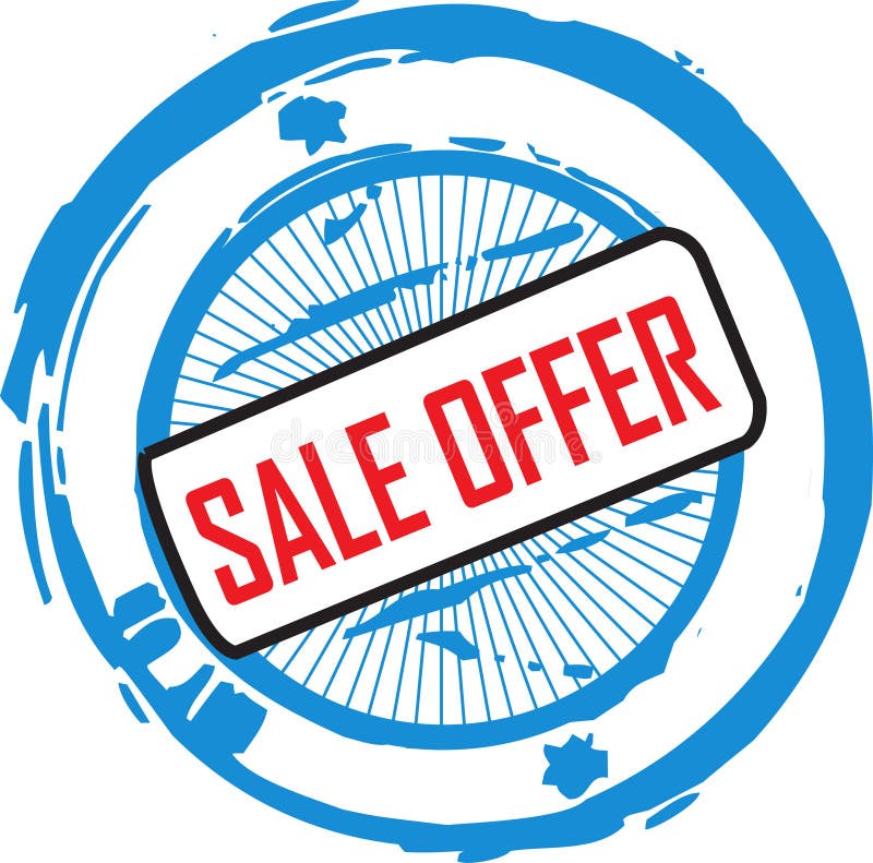 Special Offers Round Shape Colorful Design Banner Stock Illustration ...