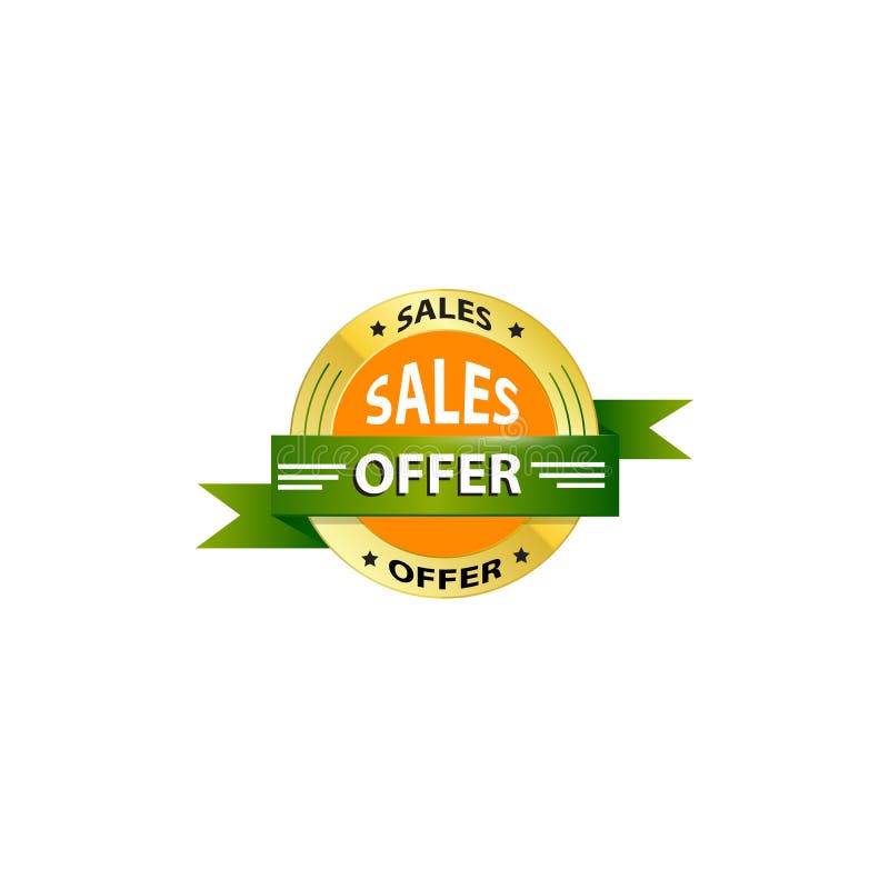 Special Offers Round Shape Colorful Design Banner Stock Illustration ...