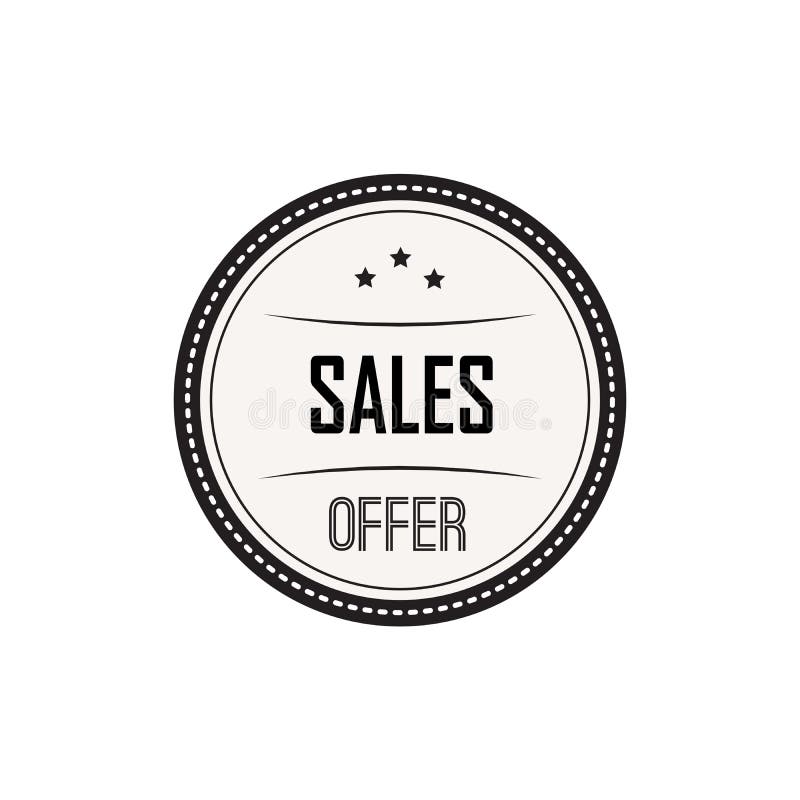Special Offers Round Shape Colorful Design Banner Stock Illustration ...