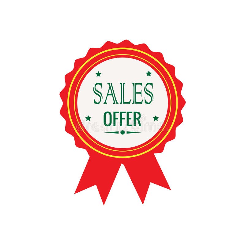 Special Offers Round Shape Colorful Design Banner Stock Illustration ...
