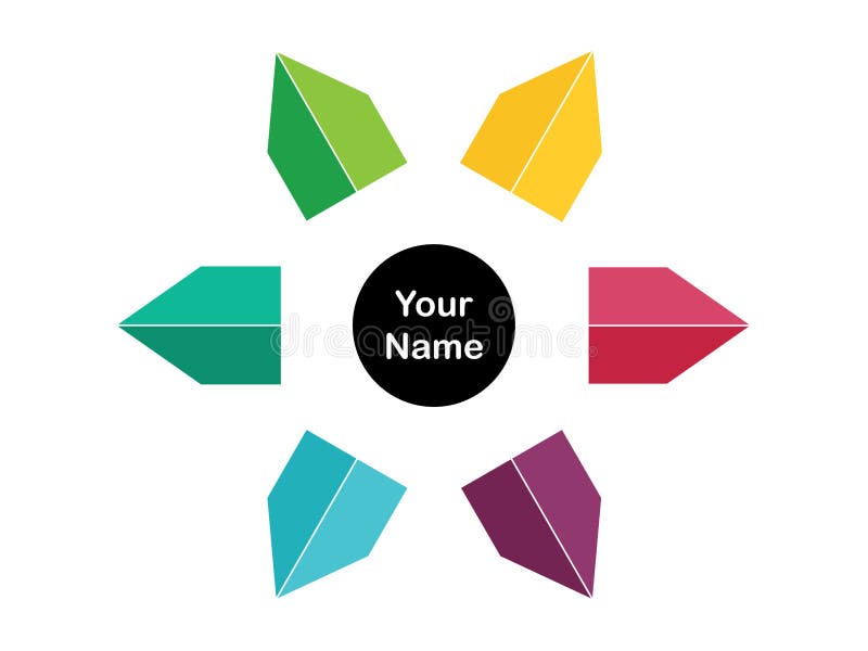 Arrows Circle Pointing Outwards Stock Illustrations – 154 Arrows Circle ...