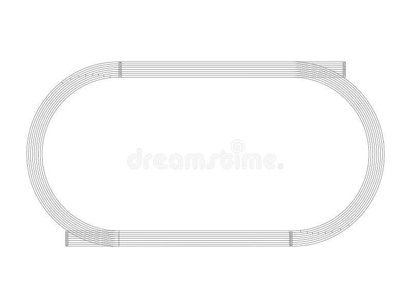 Oval Running Track Stock Illustrations – 38 Oval Running Track Stock ...