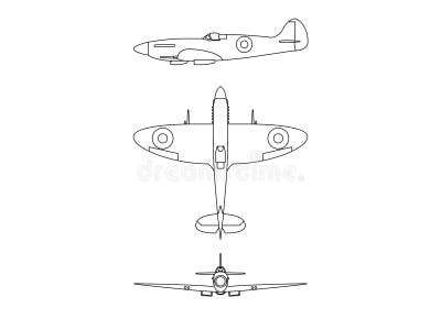 Spitfire Stock Illustrations – 517 Spitfire Stock Illustrations ...