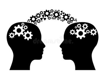 Two Heads Together Stock Illustrations – 470 Two Heads Together Stock ...