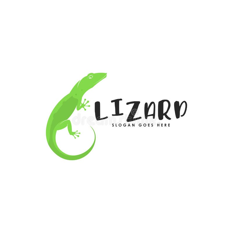 Lizard Logo Vector. Reptile Logo Vector Stock Illustration ...
