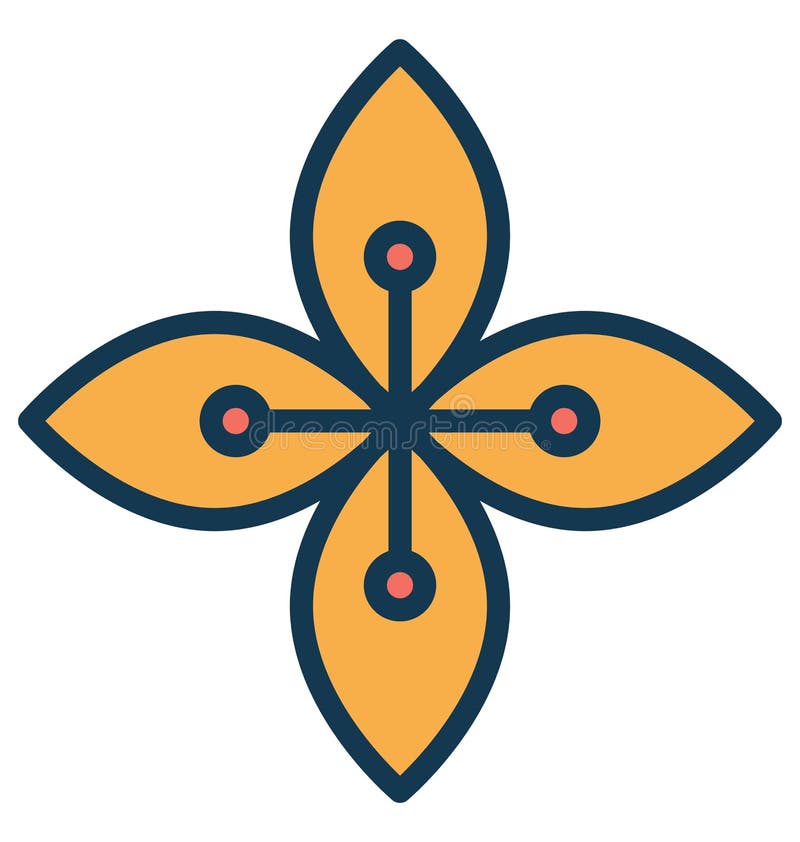 Bloom Vector Icon Which Can Easily Modified or Edit Stock Vector ...