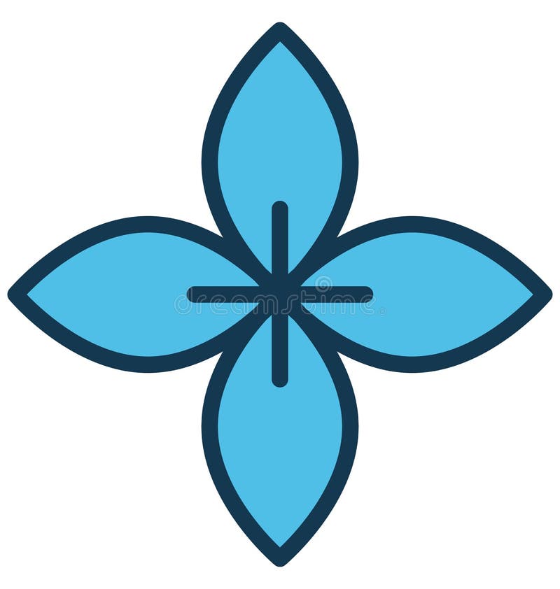 Bloom Vector Icon Which Can Easily Modified or Edit Stock Vector ...